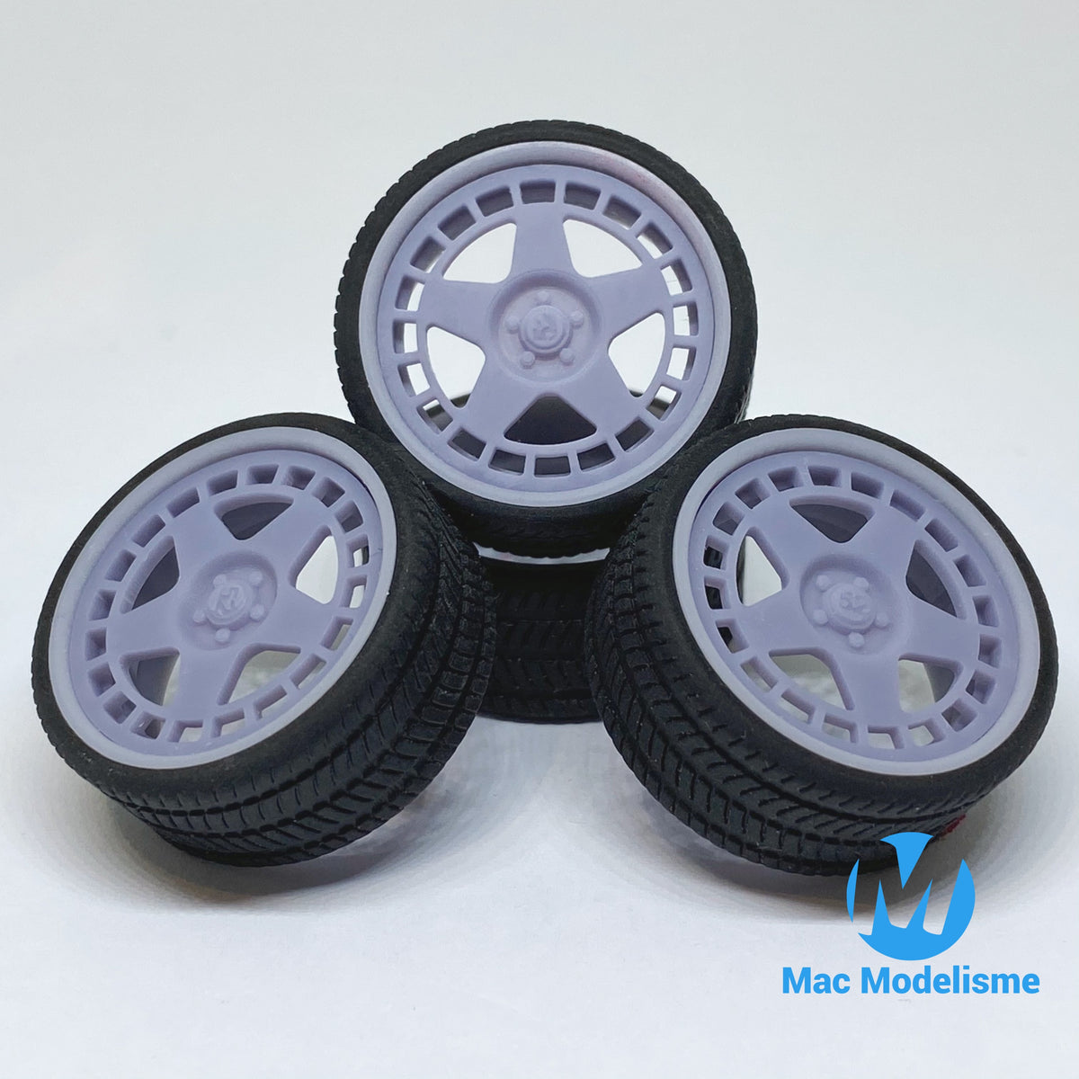 Fifteen 52 turbomac rims - 1/24:15 to 20 inches – Mac Modelisme