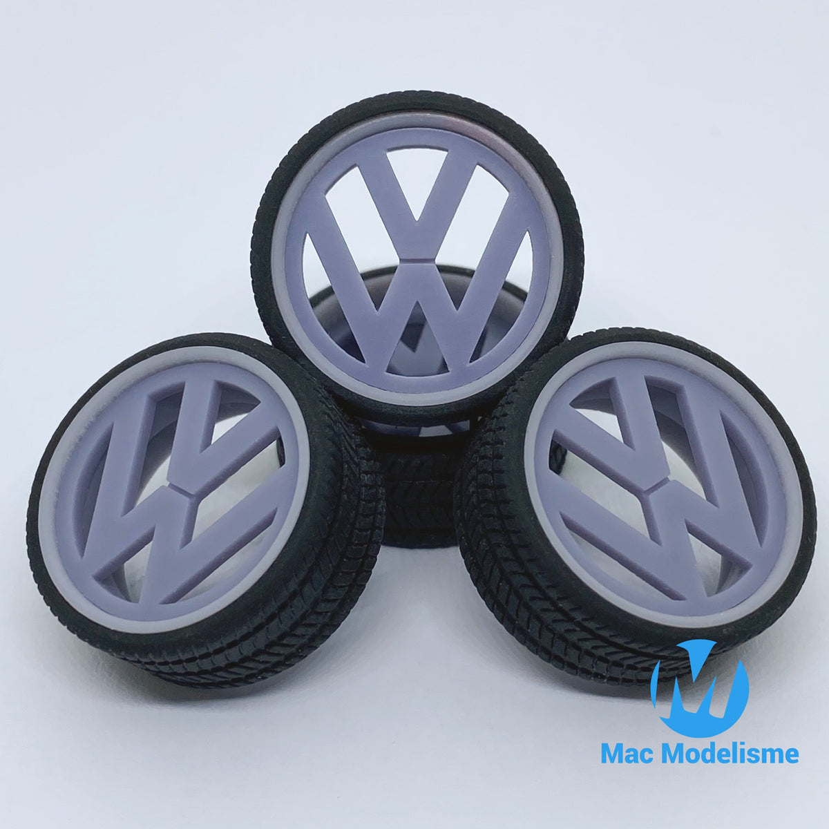 VW logo rims - 1/24:15 to 20 inches – Mac Modelisme